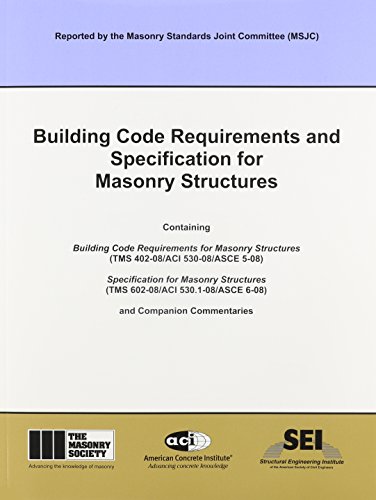 ACI 530-08 Building Code Requirements and Specification for Masonry ...