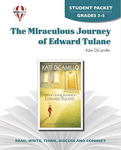 The Miraculous Journey Of Edward Tulane - Student Packet by Novel Units ...
