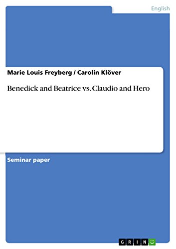 Benedick and Beatrice vs. Claudio and Hero by Marie Louis Freyberg ...