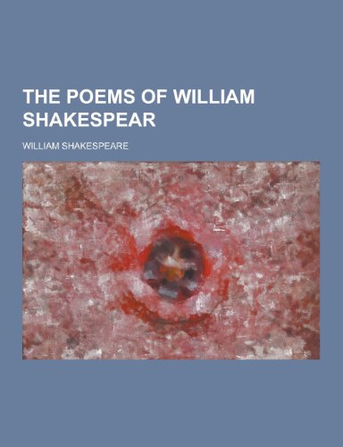 The Poems of William Shakespear by William Shakespeare | Goodreads