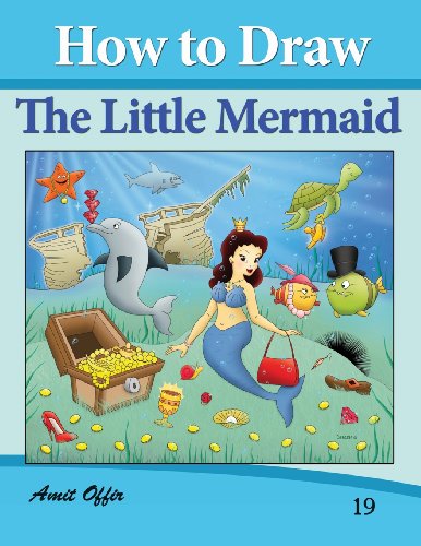 How to Draw The Little Mermaid: Drawing Books for Kids by Amit Offir ...