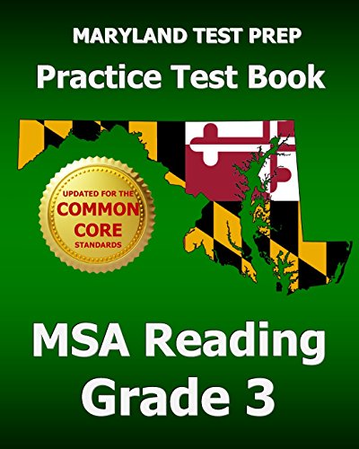 MARYLAND TEST PREP Practice Test Book MSA Reading Grade 3 by Test ...