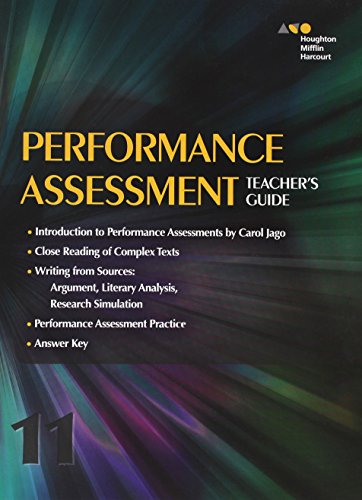 Houghton Mifflin Harcourt Collections Common Core Assessment Grade 11: Teacher's Guide by Holt ...