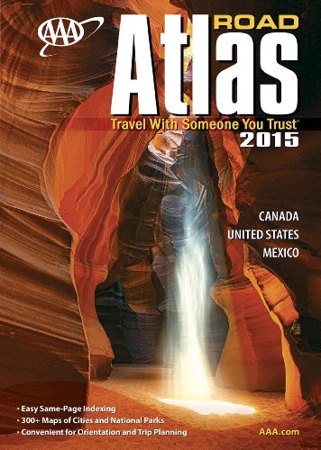 AAA Road Atlas 2015: Canada, United States, Mexico by American ...