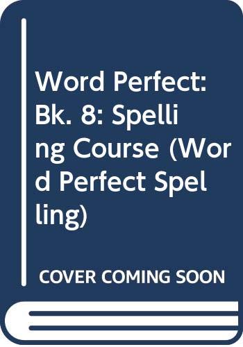 Word Perfect Spelling: Book 8 by Ronald Ridout | Goodreads