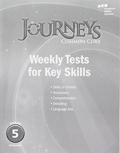 Houghton Mifflin Harcourt Journeys: Common Core Weekly Assessments ...