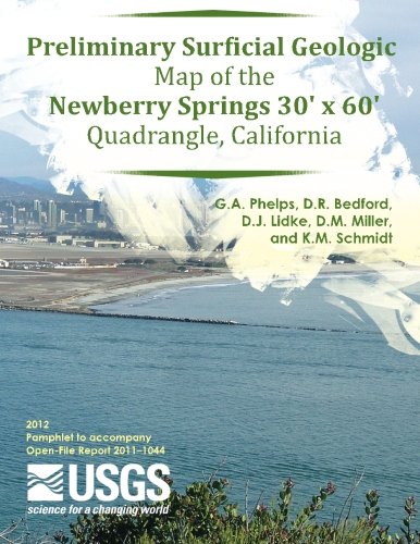 Preliminary Surficial Geologic Map of the Newberry Springs 30' x 60 ...