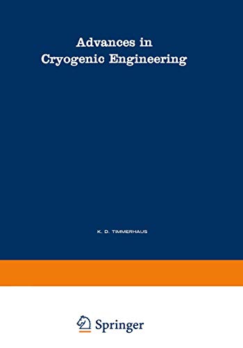 Advances in Cryogenic Engineering, Volume 17: A Collection of Invited ...