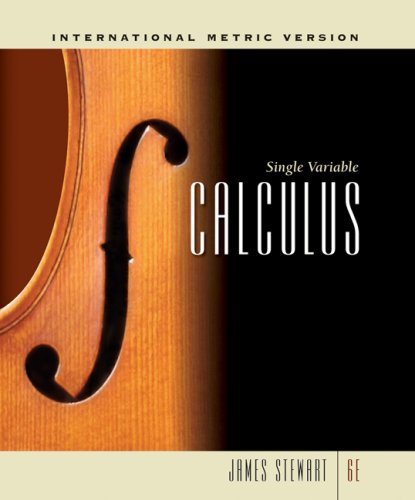 Single Variable Calculus. James Stewart by James Stewart | Goodreads