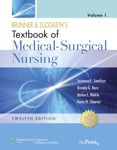 Textbook of Medical-Surgical Nursing, vol. 1&2 12th Ed. + PrepU ...