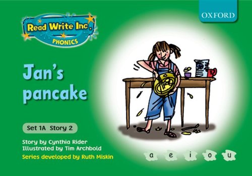 Jan's Pancake (Read Write Inc. Phonics: Fiction Set 1A by Cynthia Rider ...