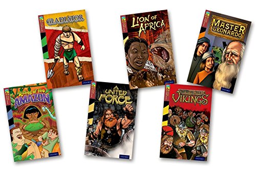 Oxford Reading Tree TreeTops Graphic Novels: Level 15 Pack of 6 by Liam ...