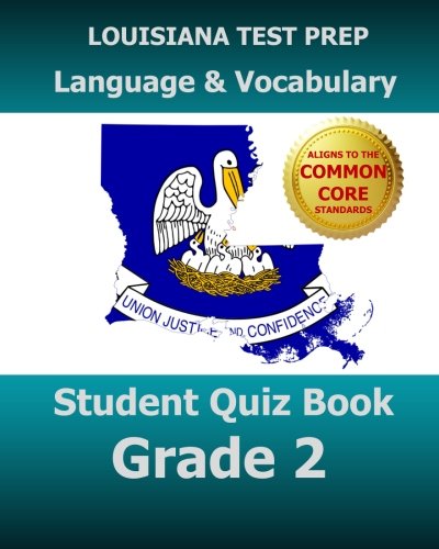 Louisiana Test Prep - Language & Vocabulary Student Quiz Book, Grade 2 ...