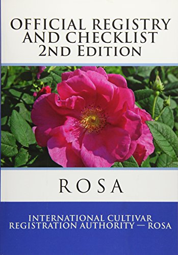 Official Registry and Checklist ROSA, 2014: Second Edition by ...