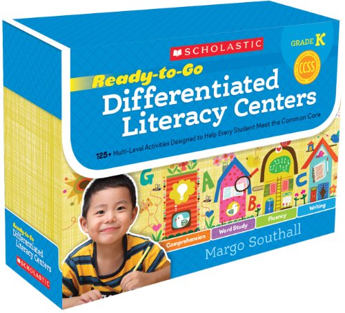 Ready-to-Go Differentiated Literacy Centers, Kindergarten: Engaging ...