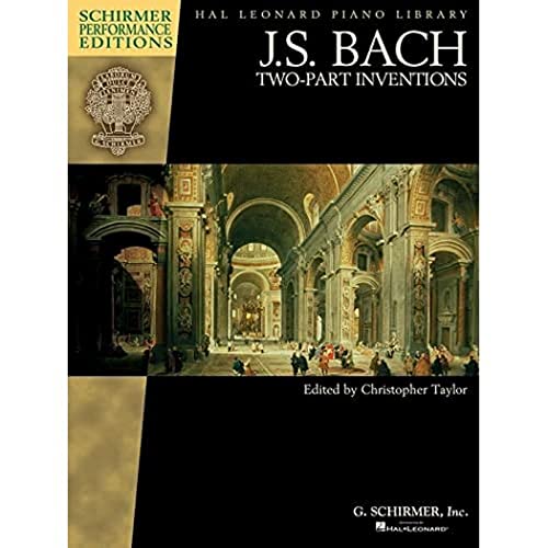 J.S. Bach - Two-Part Inventions: Schirmer Performance Editions Book ...