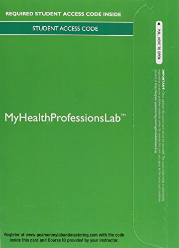 Myhealthprofessionslab -- Access Card -- For Pearson's Comprehensive ...
