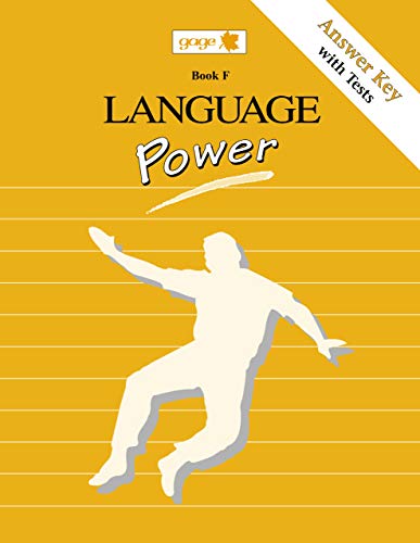 Language Power F Answer Key by Gage Educational Publishing | Goodreads