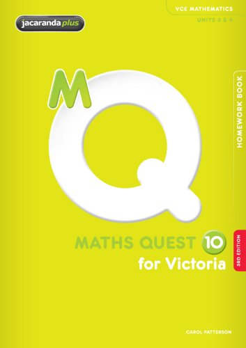 Maths Quest 10 for Victoria 3E Homework Book by Carol Patterson | Goodreads