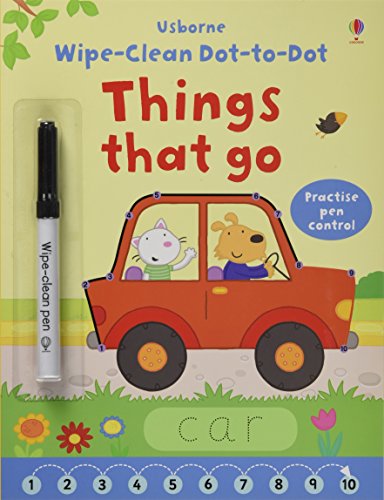 Wipe-Clean Dot-to-Dot - Things That Go by Felicity Brooks | Goodreads