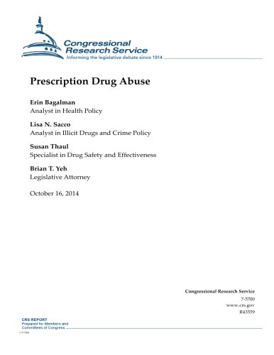Prescription Drug Abuse by Congressional Research Service | Goodreads