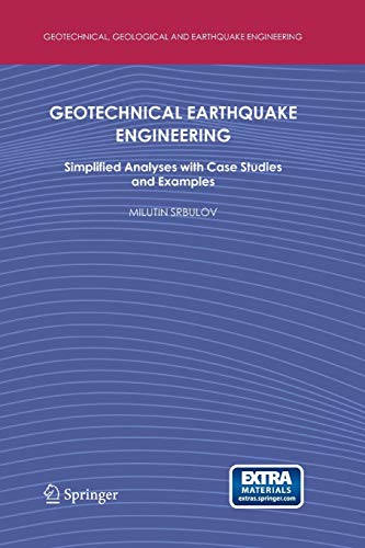 Geotechnical Earthquake Engineering: Simplified Analyses with Case ...