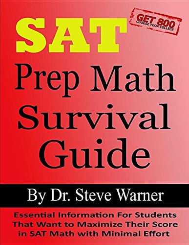 SAT Prep Math Survival Guide by Steve Warner | Goodreads