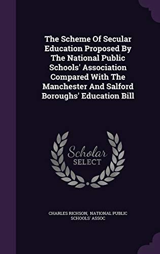 The Scheme Of Secular Education Proposed By The National Public Schools ...