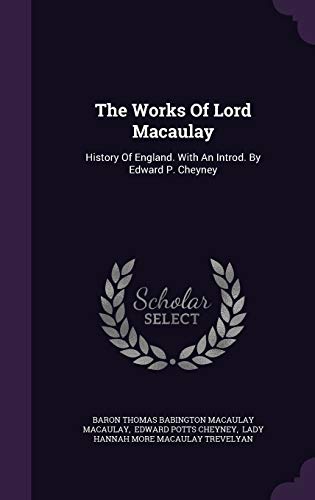 The Works Of Lord Macaulay: History Of England. With An Introd. By ...