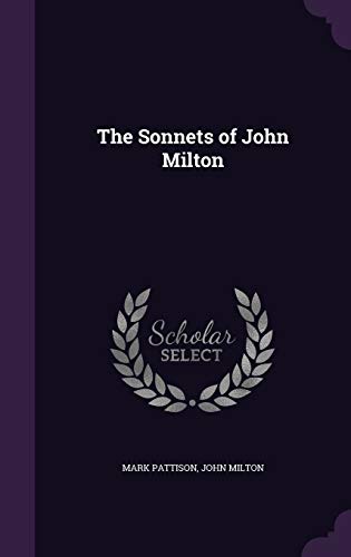 The Sonnets of John Milton by John Milton | Goodreads