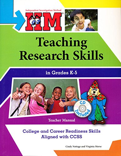 Iim Teaching Research Skills in Grades K-5: Ccss Edition by Cindy ...