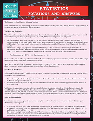 Statistics Equations And Answers by Speedy Publishing LLC | Goodreads