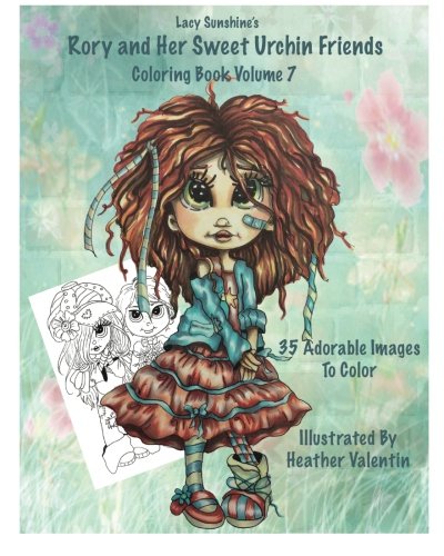 Lacy Sunshine's Rory and Her Sweet Urchin Friends Coloring Book Volume ...