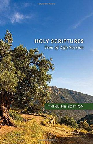 TLV Thinline Bible, Holy Scriptures, hardcover by Messianic Jewish ...