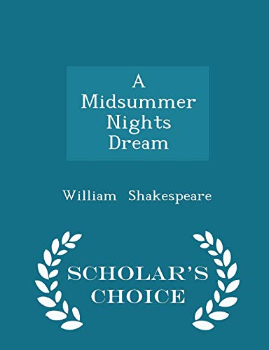 A Midsummer Nights Dream by William Shakespeare | Goodreads
