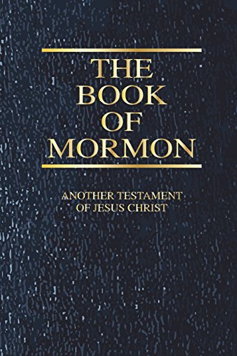 The Book of Mormon Cover Journal: 150 page lined notebook/diary by ...