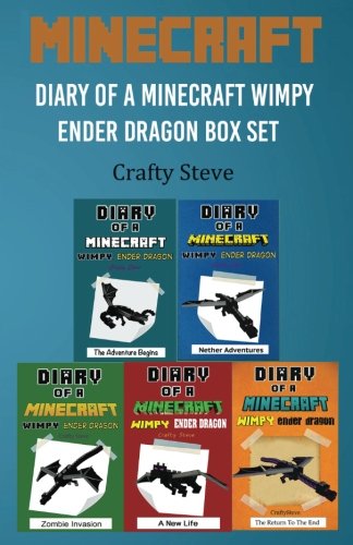 Minecraft: Diary of a Minecraft Wimpy Ender Dragon Box Set: by Crafty ...