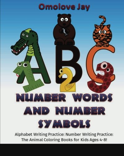 Number Words and Number Symbols: Alphabet Writing Practice: Number ...