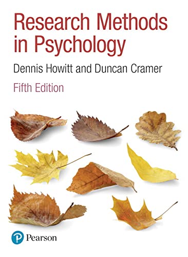 Research Methods in Psychology by Dennis Howitt | Goodreads