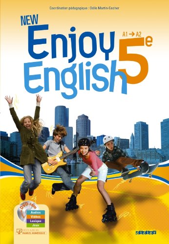 New Enjoy English - Anglais 5e - Manuel + DVD-rom by Catherine ...