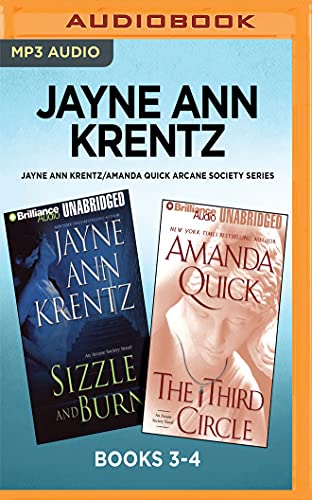 Jayne Ann Krentz/Amanda Quick Arcane Society Series: Books 3-4: Sizzle ...