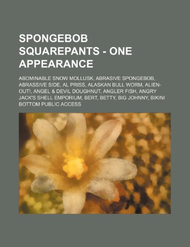 Spongebob Squarepants - One Appearance: Abominable Snow Mollusk ...