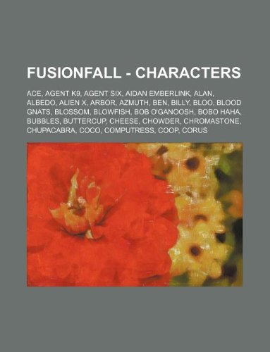 Fusionfall - Characters: Ace, Agent K9, Agent Six, Aidan Emberlink ...