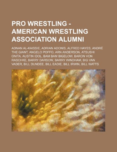 Pro Wrestling - American Wrestling Association Alumni: Adnan Al-Kaissie ...