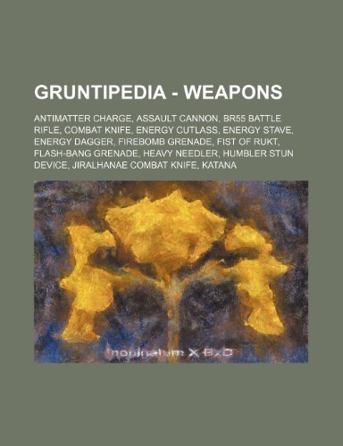 Gruntipedia - Weapons: Antimatter Charge, Assault Cannon, Br55 Battle ...