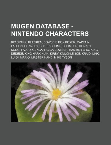 Mugen Database - Nintendo Characters: Bio Spark, Blaziken, Bowser, Box ...
