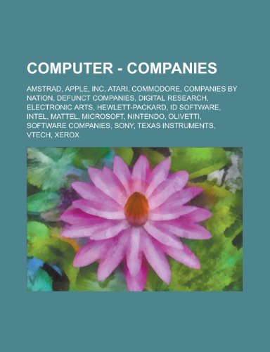 Computer - Companies: Amstrad, Apple, Inc, Atari, Commodore, Companies ...