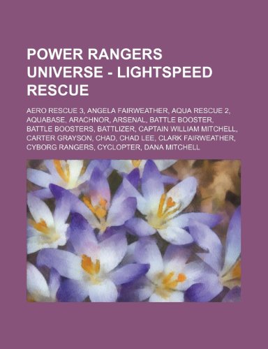 Power Rangers Universe - Lightspeed Rescue: Aero Rescue 3, Angela ...