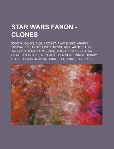 Star Wars Fanon - Clones: 9000th Legion, A-06, ARC-887, Ajax Bindo ...
