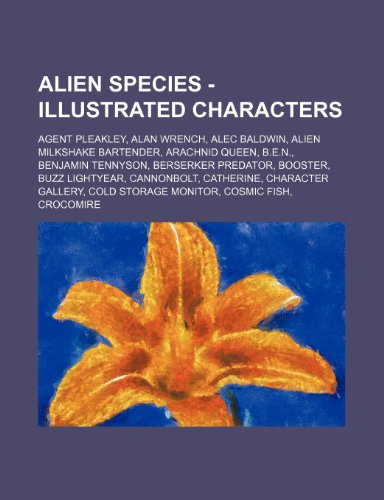 Alien Species - Illustrated Characters: Agent Pleakley, Alan Wrench ...